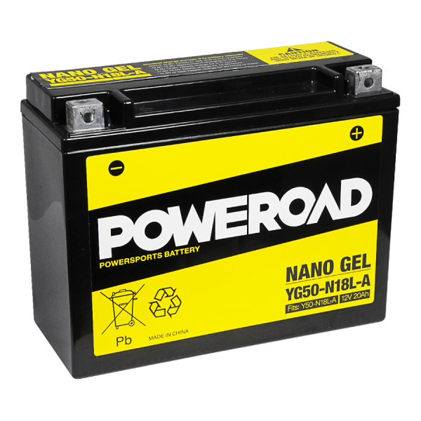 Poweroad YG50-N18L-A3 Gel 12V/20Ah (VE2) | BÜSE